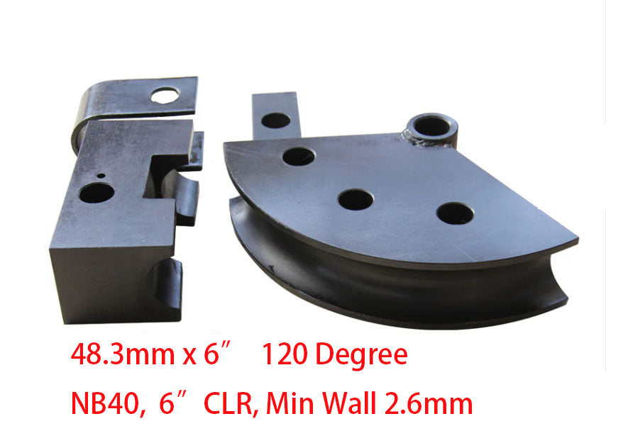 NB 40 Pipe Bending Die OD 48.3mm x 6" Bending Radius 120 Degree | Extra ...