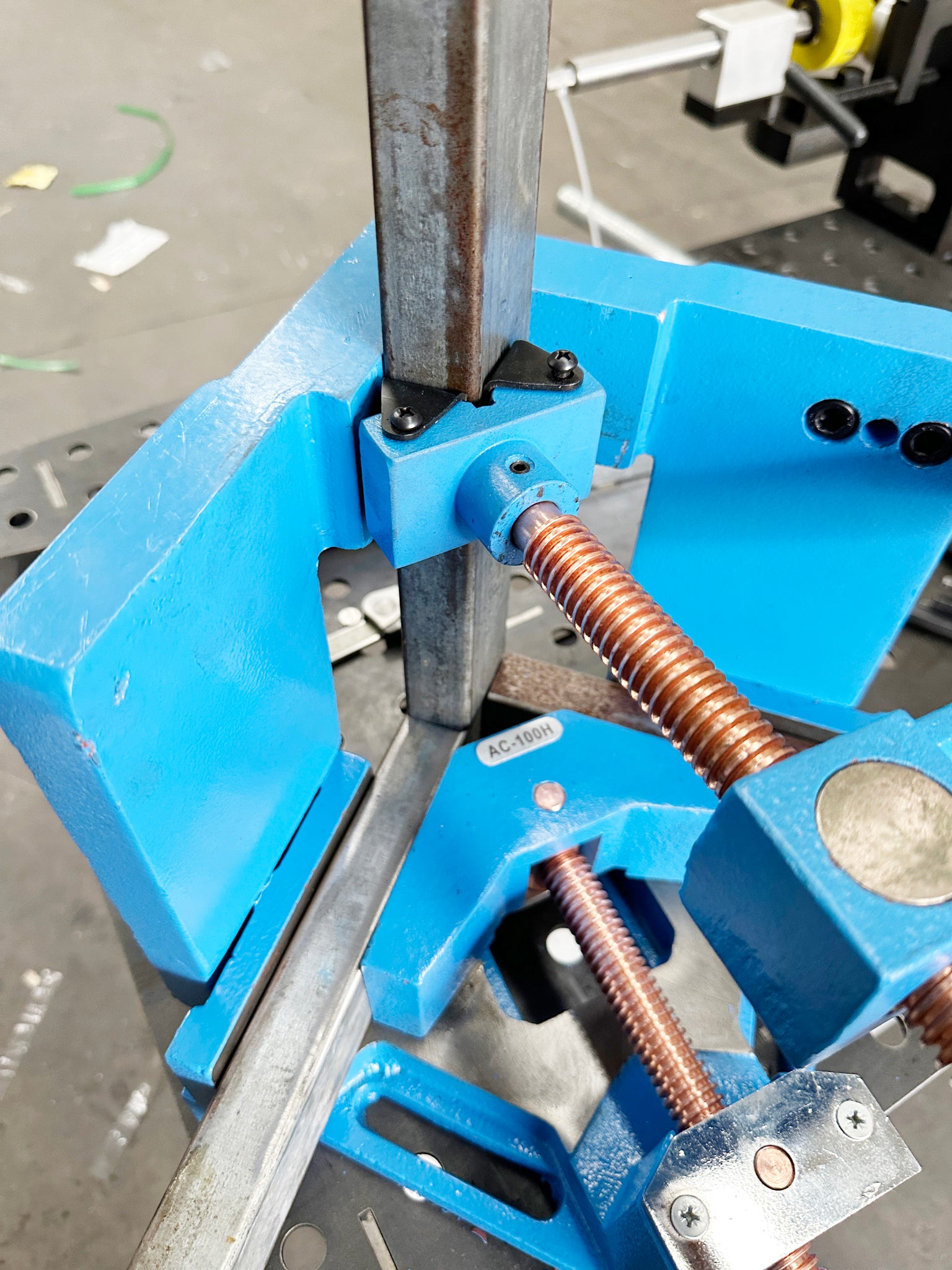Welding Angle Clamp 100mm - 3 Axes | Extra Machinery Pty Ltd