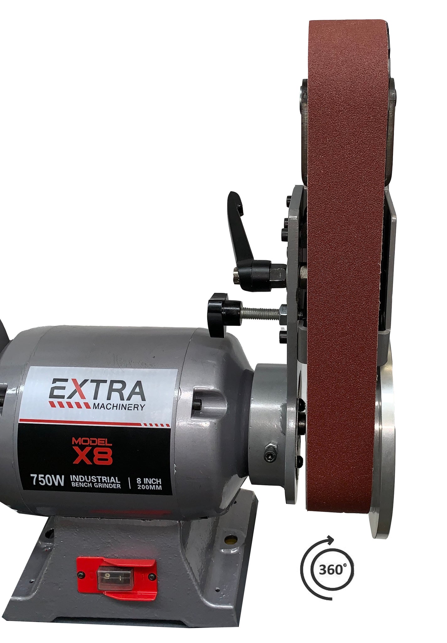 Bench grinder X8 /Belt Linisher 50 x 915mm (Swivel 360)/Disc sander Wi ...
