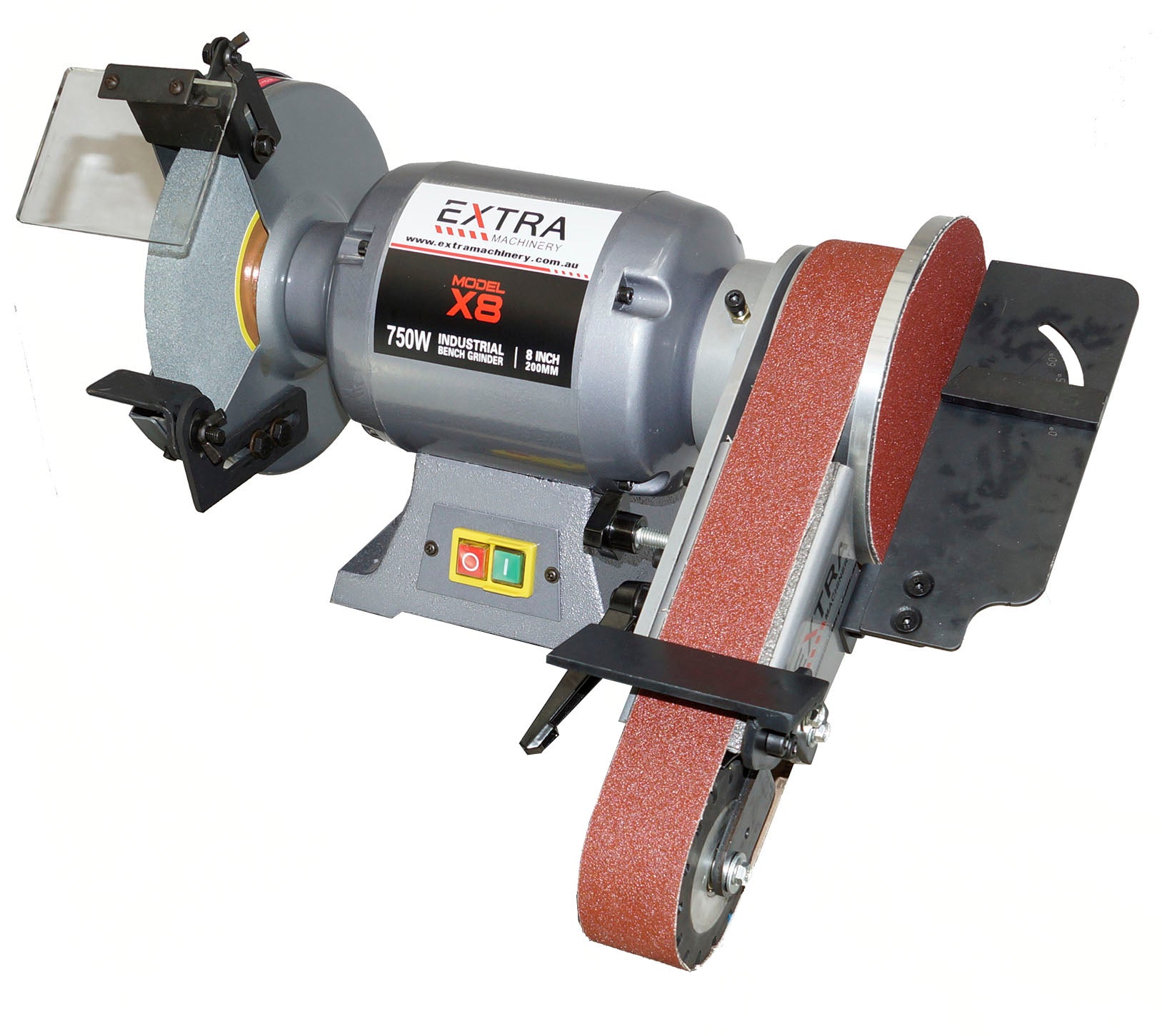 Bench grinder X8 /Belt Linisher 50 x 915mm (Swivel 360)/Disc sander Wi ...